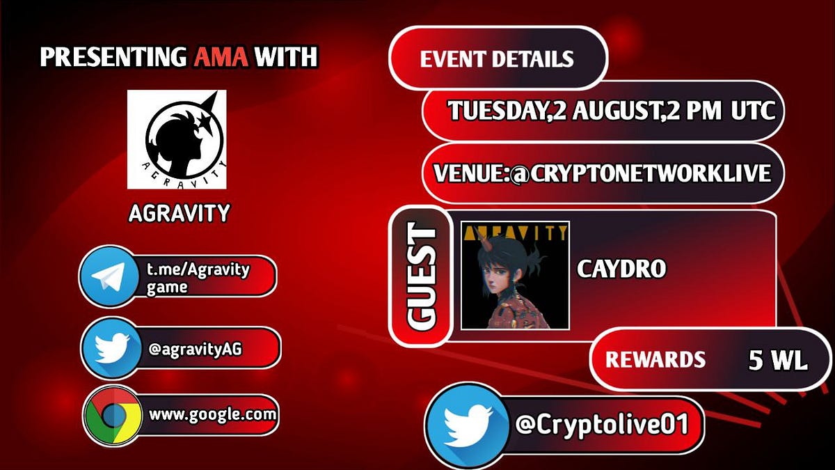 AMA RECAP : CRYPTO NETWORK【X】AGRAVITY | by Crypto network | Medium