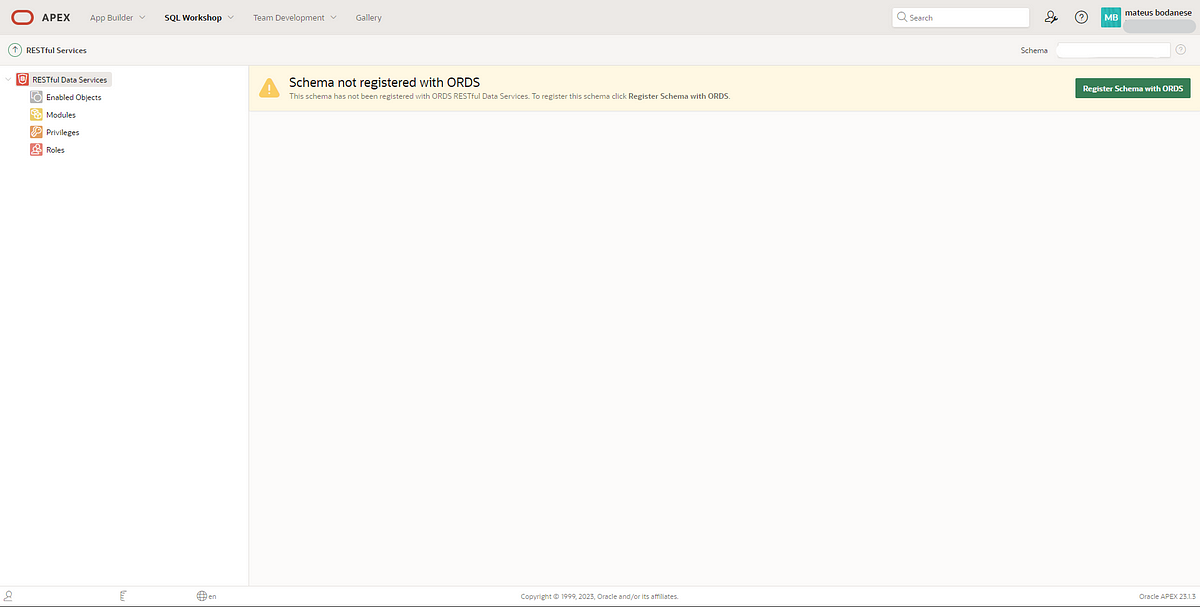 Criando Um Restful Com Pl Sql No Oracle Apex 23 1 By Bodanesemateus Medium