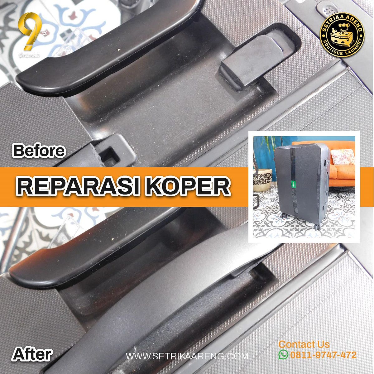 JAGONYA, Call 0811 1230 0976, Reparasi Tas Dan Koper Bogor - Spesialis ...