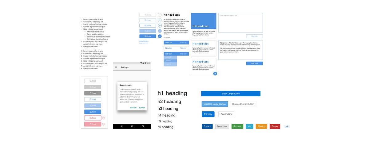 How to use the UI kit in the interface? | by Ivan Tsanko | Prototypr