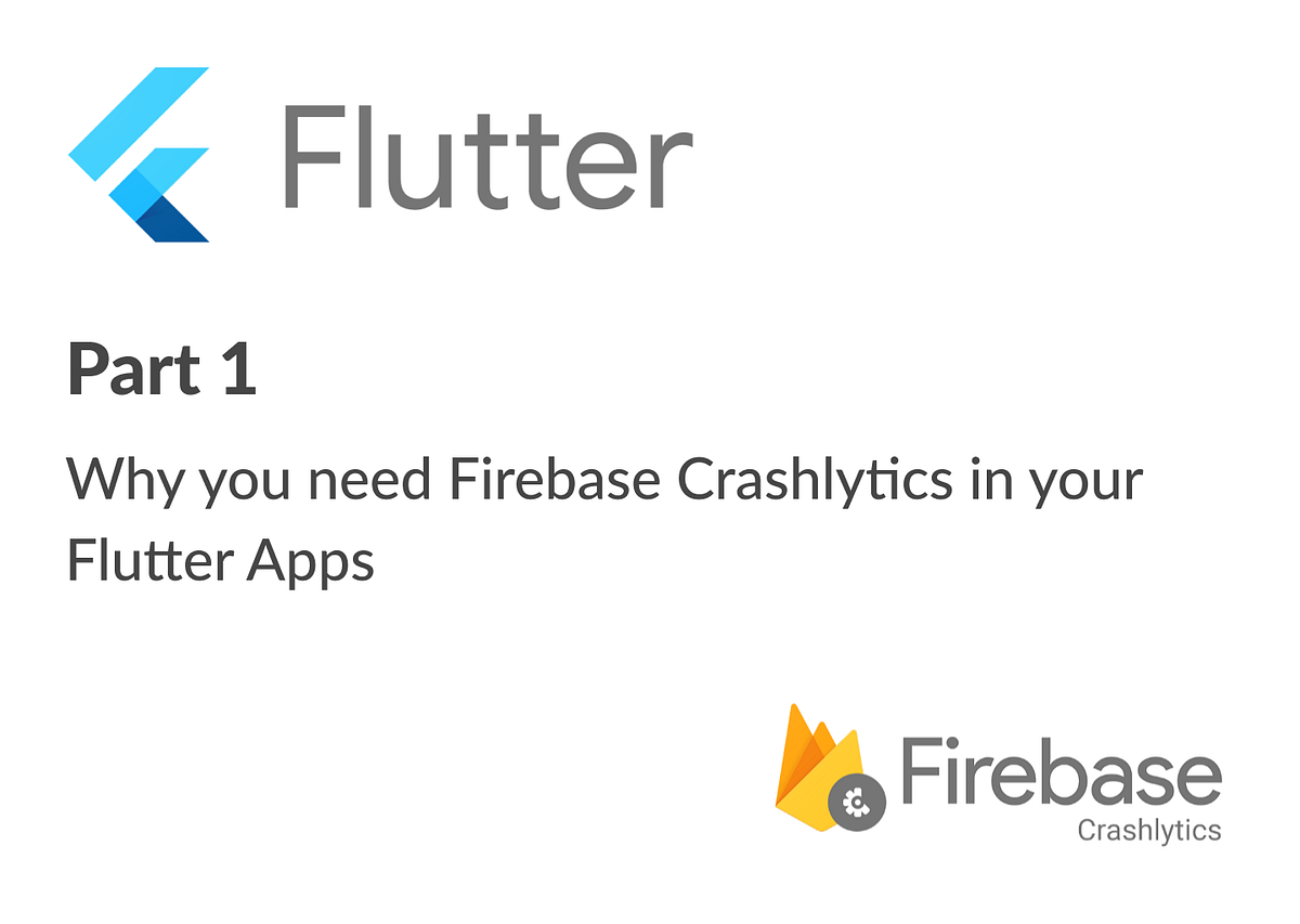 Why you need Firebase Crashlytics in your Flutter Apps | by Caleb Jesusegun | Medium