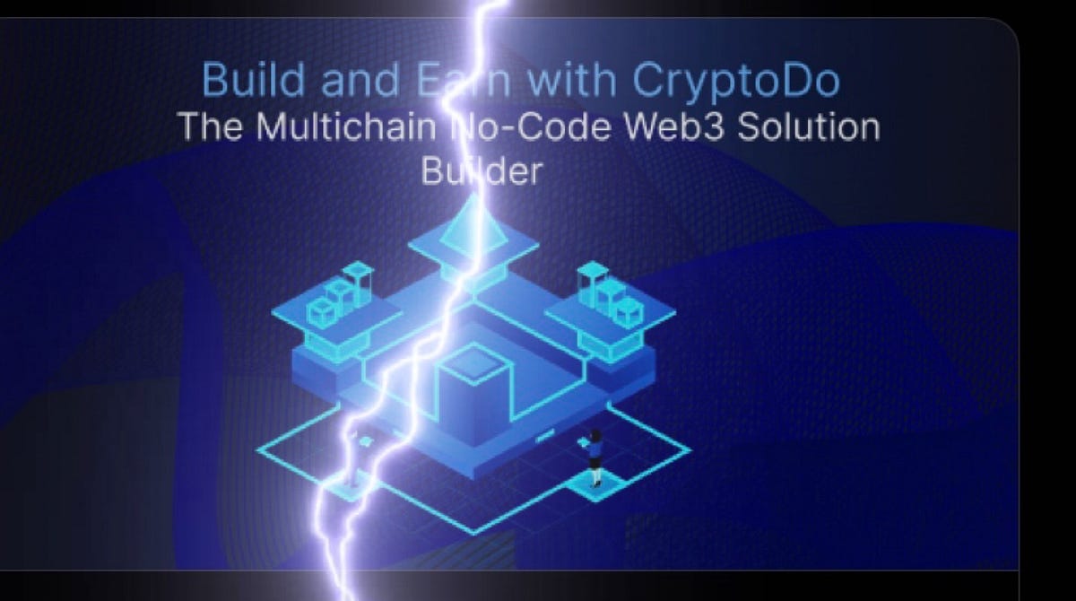 INTRODUCTION. CryptoDo, Heterogeneous no-code… | by Kelvinjane | Medium