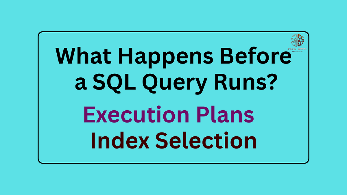 What Happens Before a SQL Query Runs? Understanding Execution Plans ...