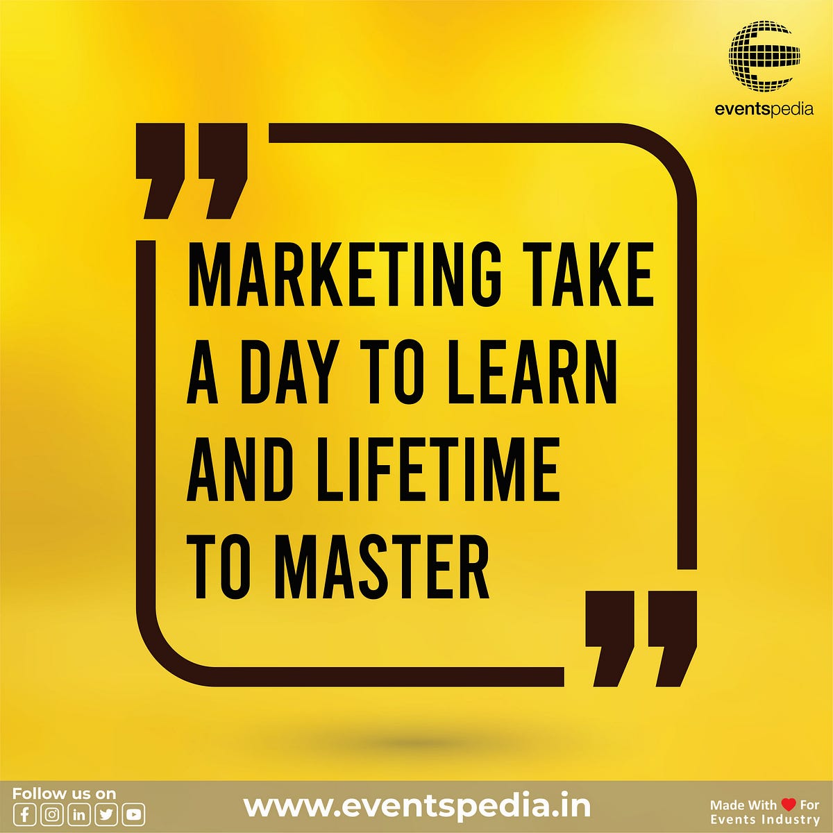 Eventspedia India Monday Motivational Quote - Eventspedia India - Medium