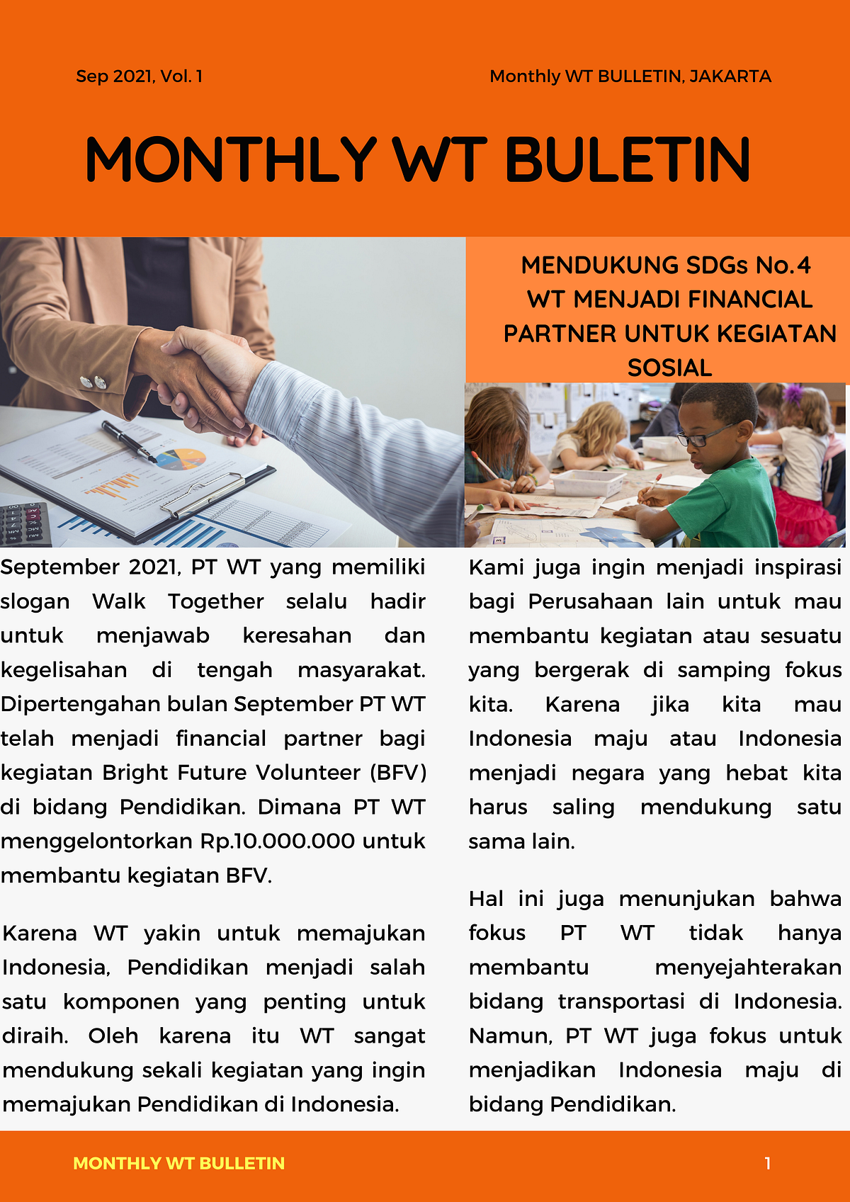 BULLETIN PERUSAHAAN - Nafisatuzzahro - Medium