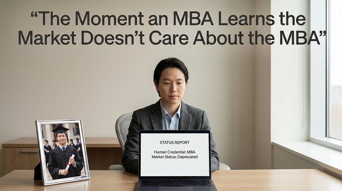 An MBA Is No Longer a Signal of Excellence. It Signals You Needed ...