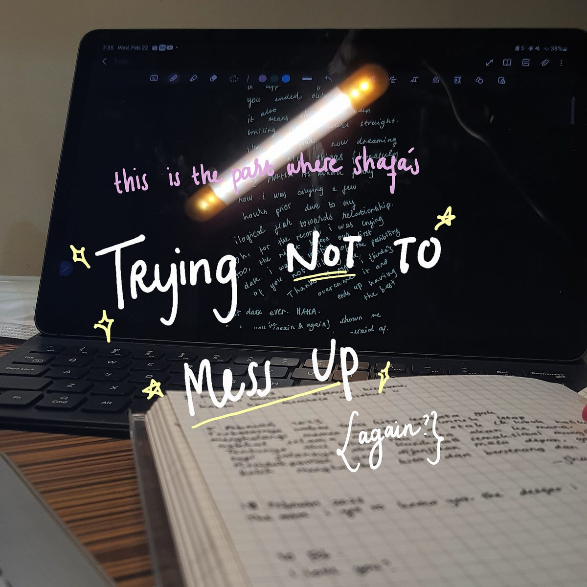 The Part Where I’m Trying Not to Mess Up | by Shafa Khairunnisa | Medium