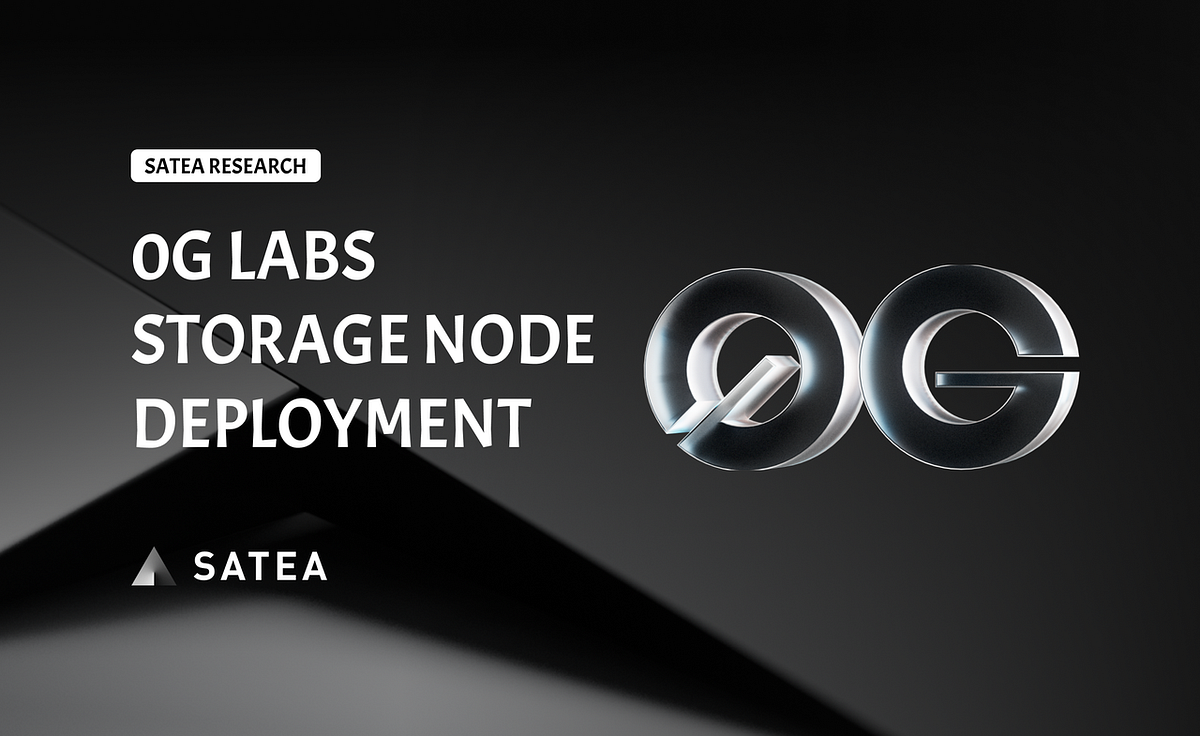 0G Storage Node Deployment Tutorial | by Satea | Medium
