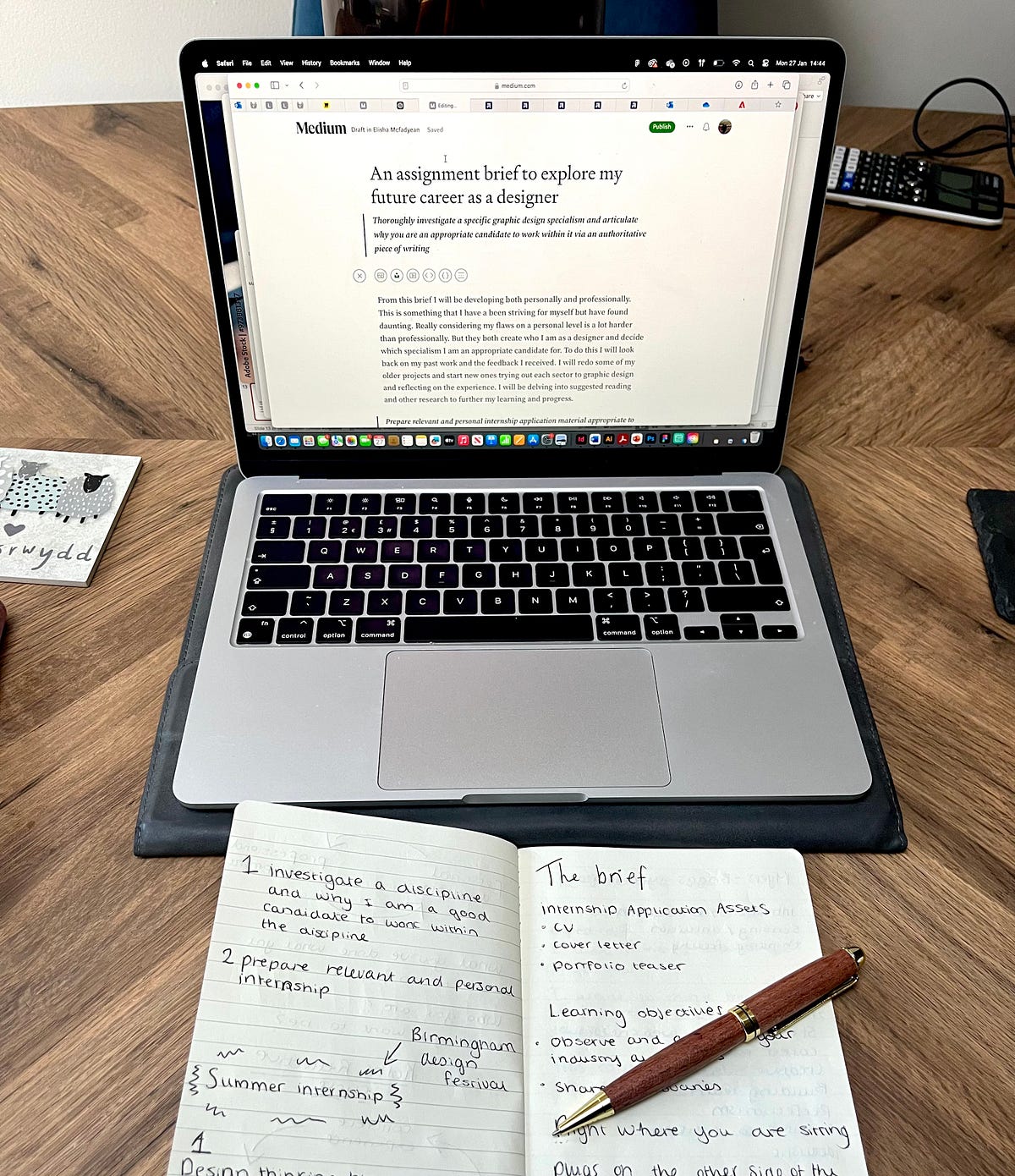 An assignment brief to explore my future career as a designer | by ...