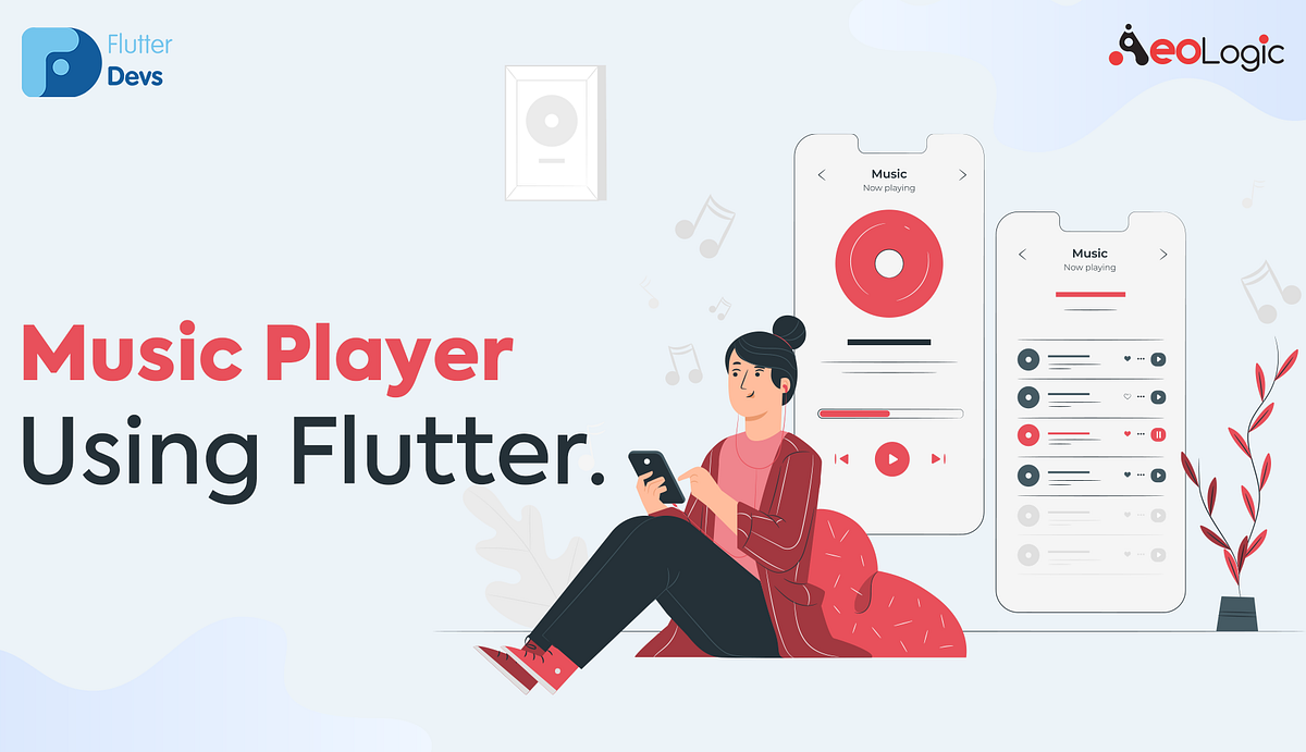 Music Player Using Flutter. Building a music player app using… | by Anmol Gupta | FlutterDevs