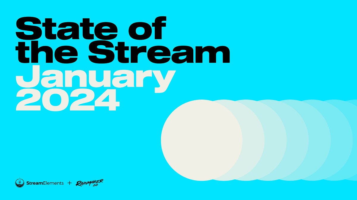 State of the Stream for Jan 2024: Twitch has 5 months of daily growth ...