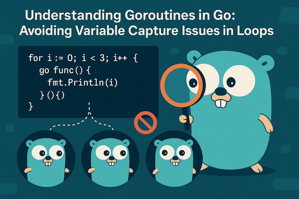 Understanding Goroutines in Go: Avoiding Variable Capture Issues in Loops (Go 1.21 and earlier ...