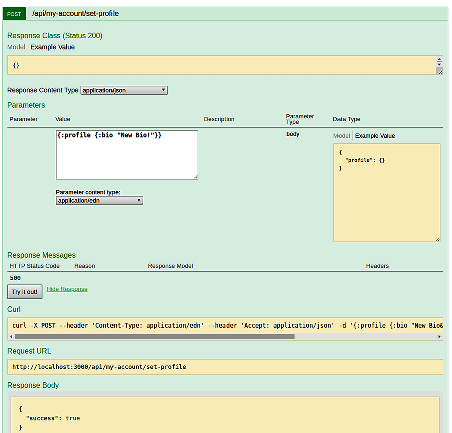 Account Customization | Web Development with Clojure, Third Edition by Dmitri Sotnikov, Scot ...