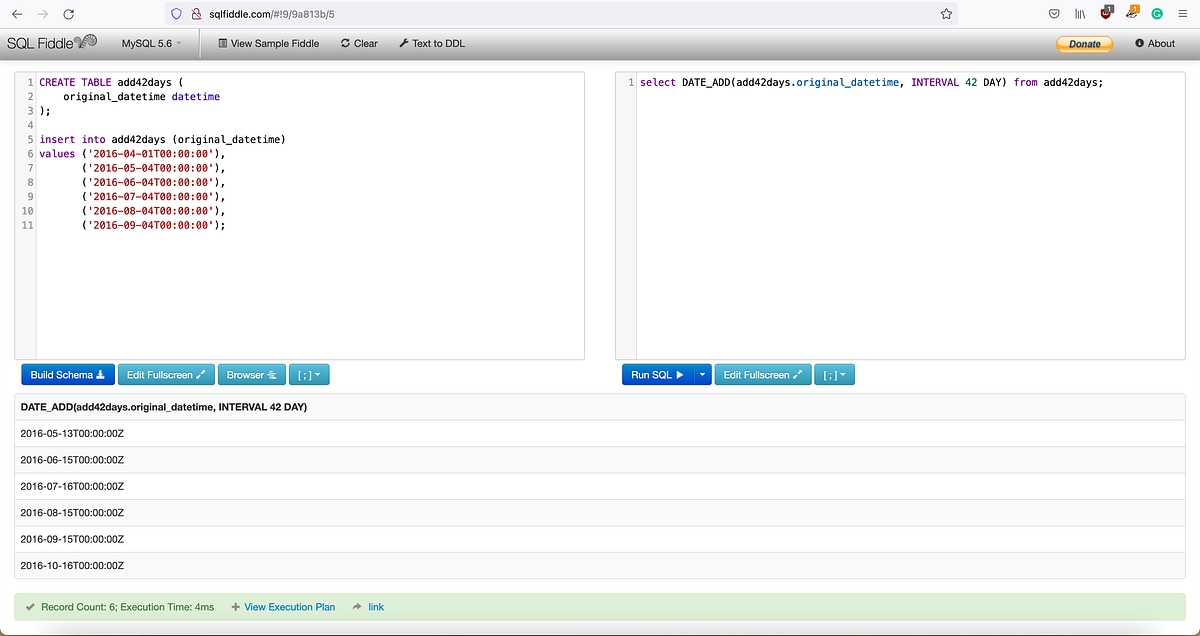 Trying out DATE_ADD function in MySQL | by Pavithra Designs | Medium