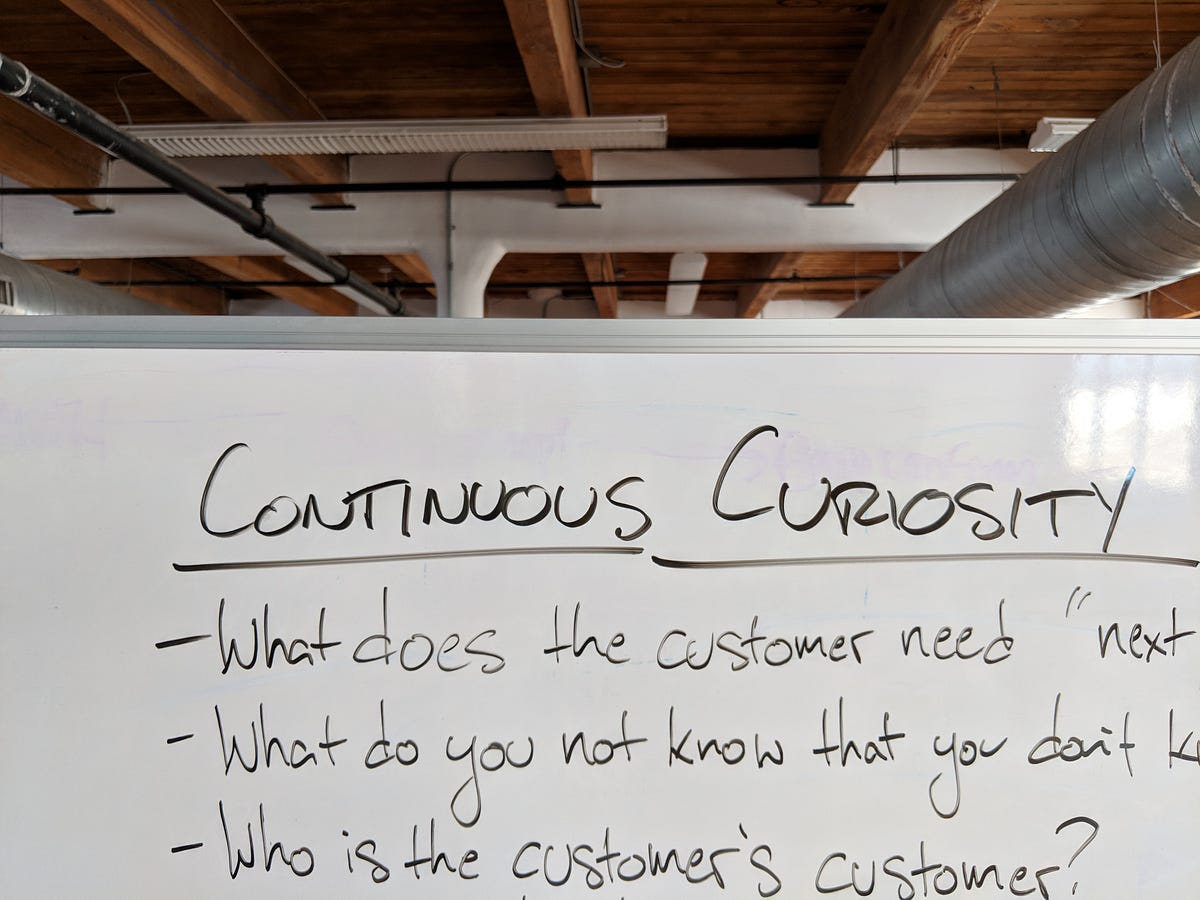 Continuous Curiosity. At my job we’re working on streamlining… | by ...