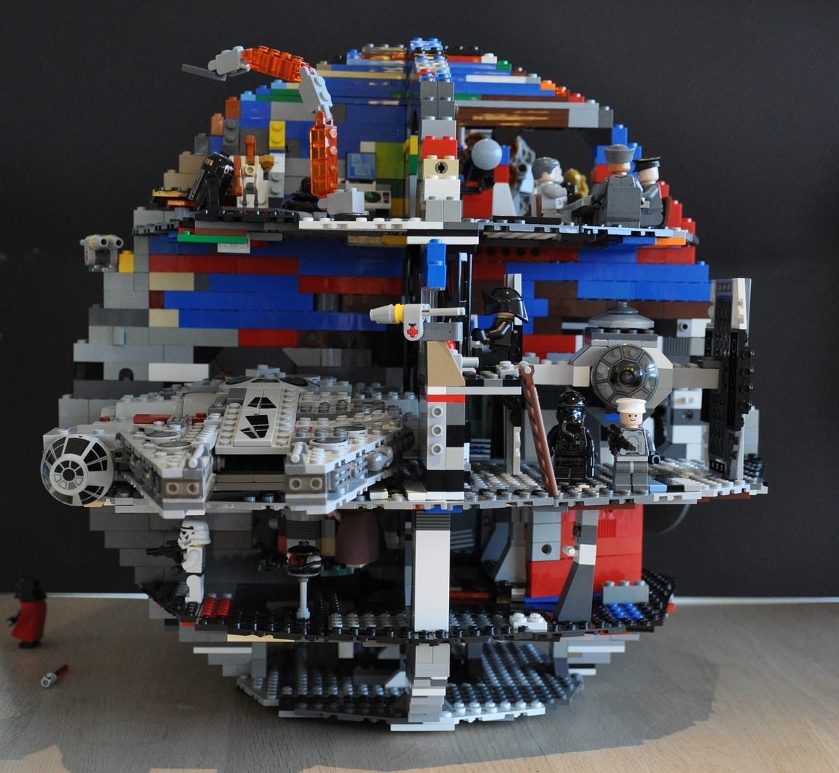 Lego Death Star by my 9 year old son. | by Graham Moore | Medium