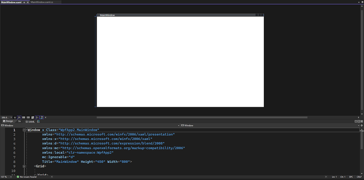 How to make WPF Application. To create a WPF (Windows Presentation… | by Štefan Novysedlák | Medium