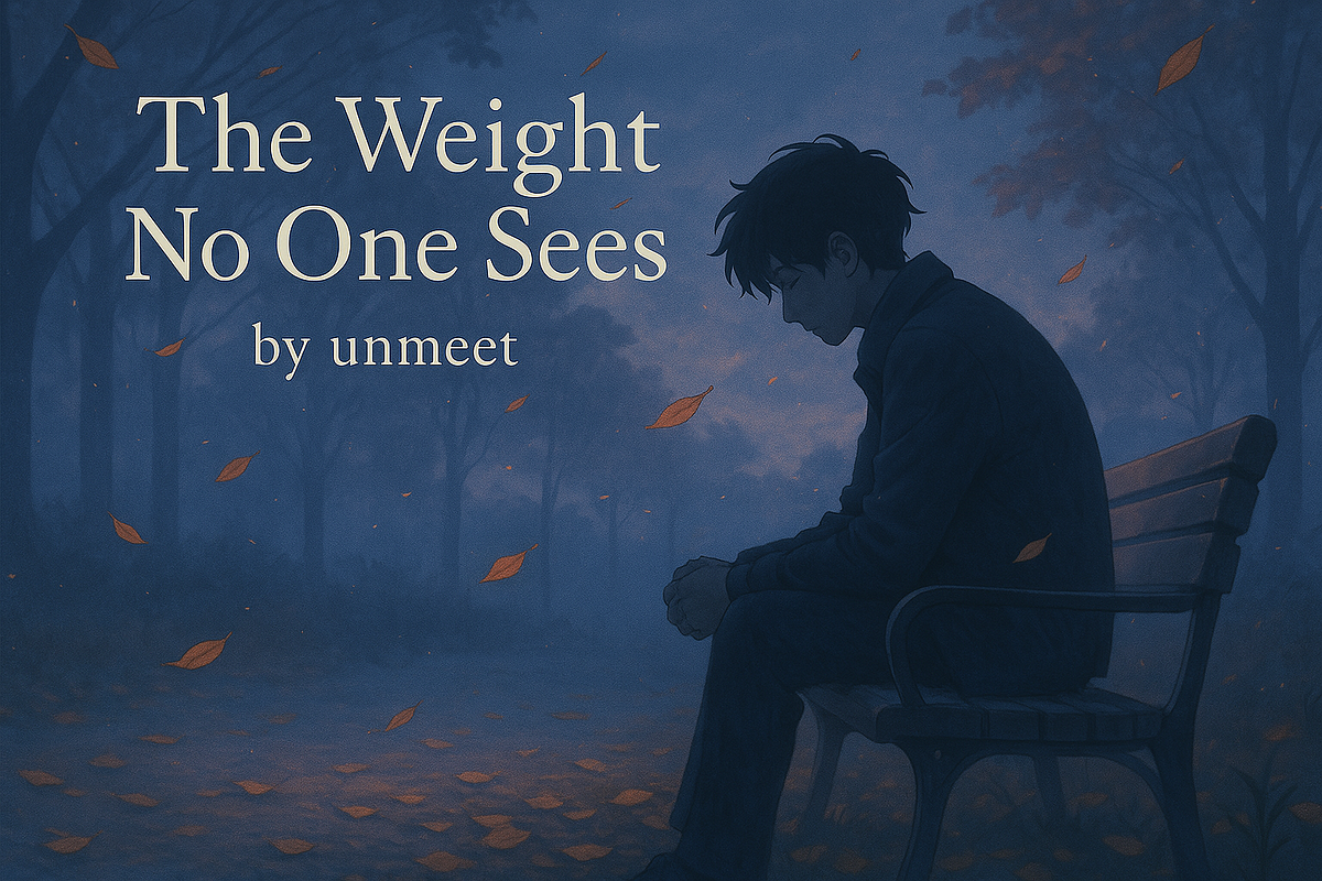 The Weight No One Sees. [By Unmeet] | by Unmeet | Medium