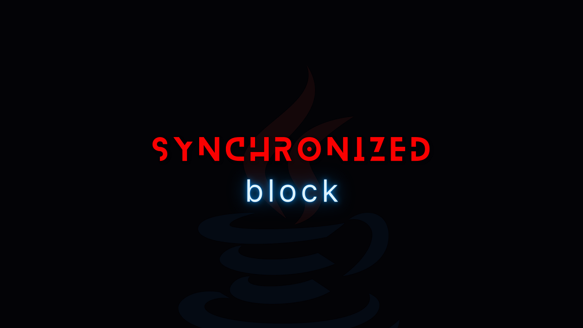 Advantages of [ Synchronized Block ] over [ Synchronized Method ] | by Coding Sprint | Jan, 2024 ...