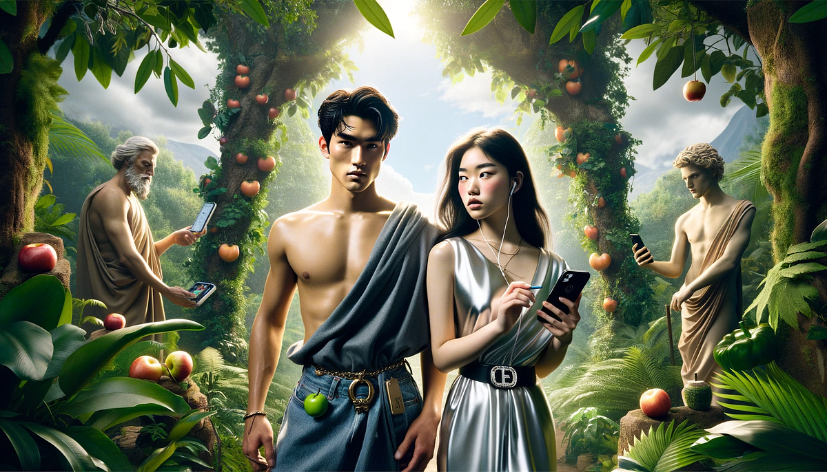 The Tale of Adam and Eve as Told By A Gen Z | by Nathan Chen | Medium