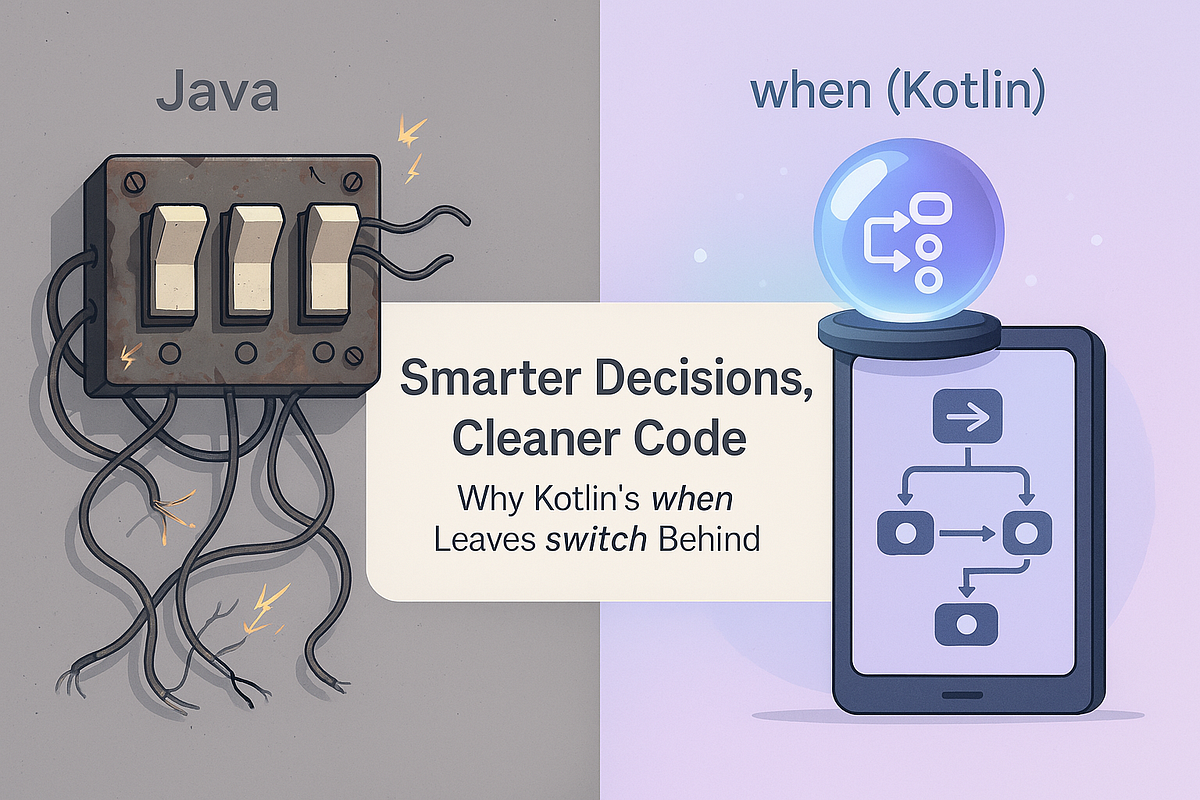 “Switch” Is Out. “when” Is In – The Kotlin Upgrade We Need to Know | by Dhivya | Medium