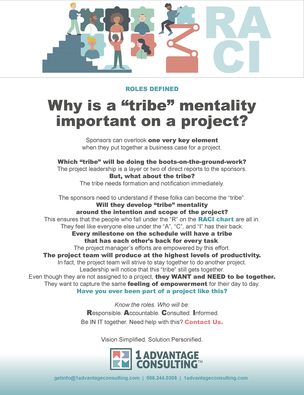 Why is a “tribe” mentality important on a project? | by Donna Kayarian ...