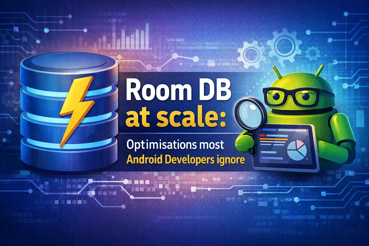 Room DB at scale: Optimisations most Android Developers ignore | by ...