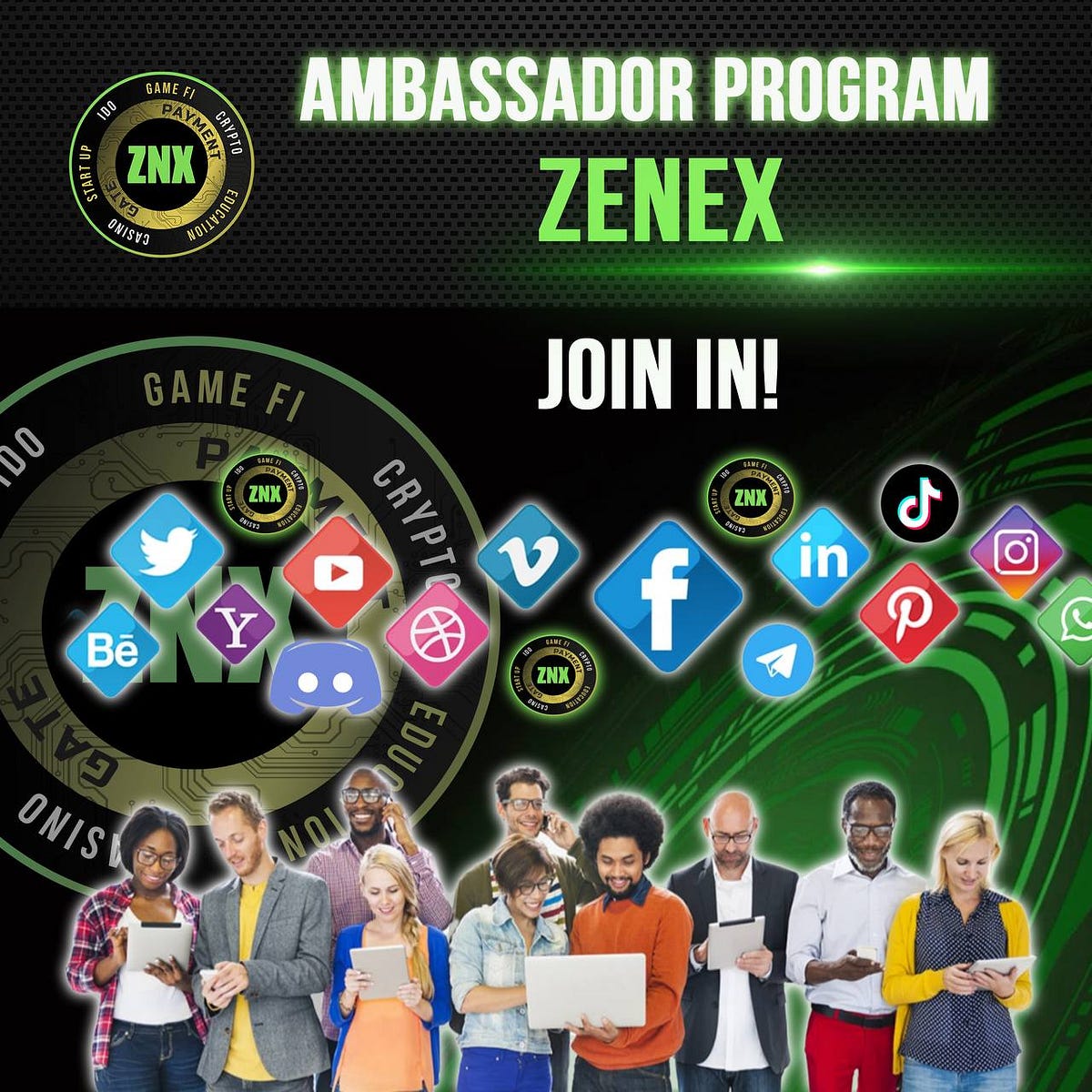 ZENEX Ambassador Program! 💣. Dear friends, we would like to remind ...