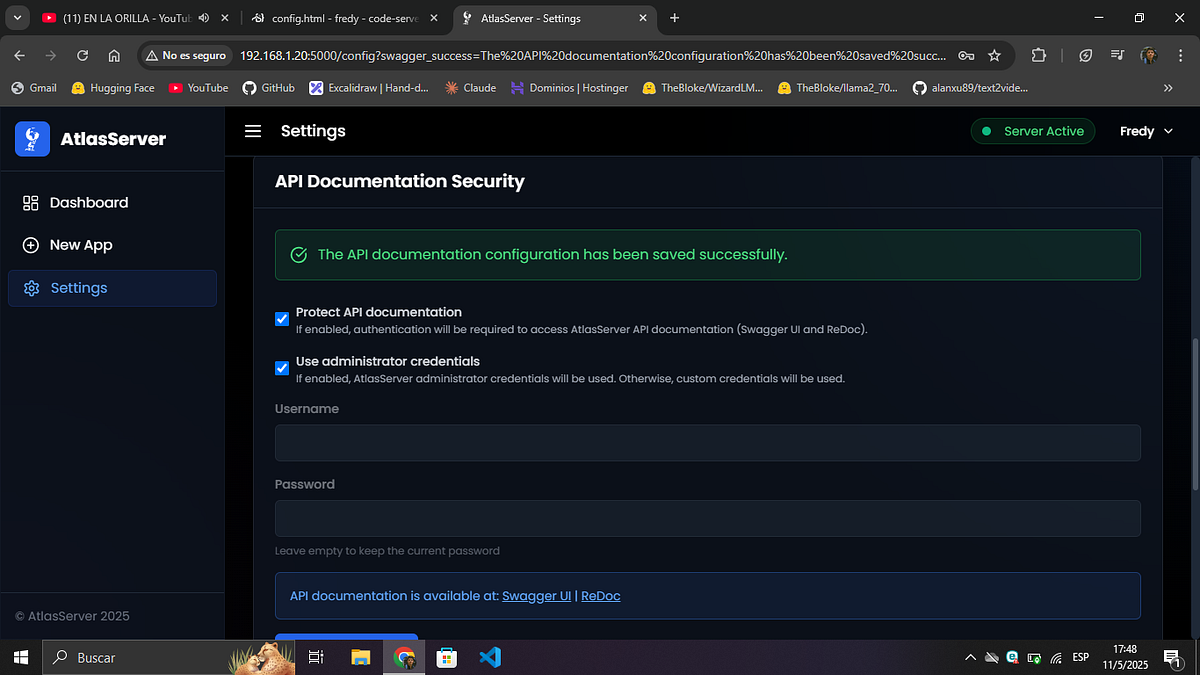 AtlasServer v0.1.4: Enhancing API Documentation Security | by Fredy | May, 2025 | Medium