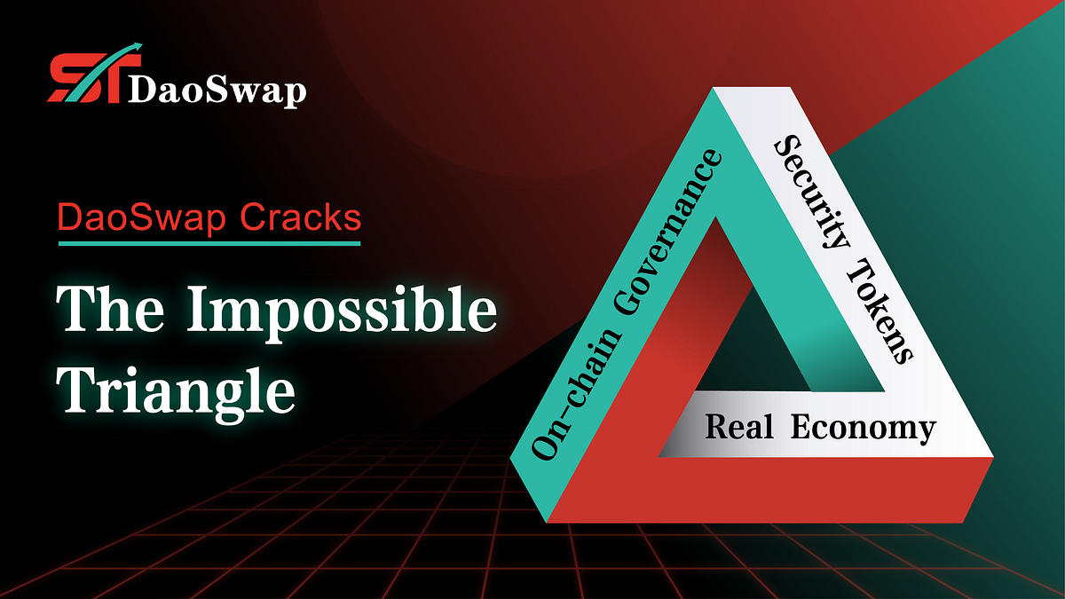 DaoSwap cracks the impossible triangle: “real economy + security tokens ...