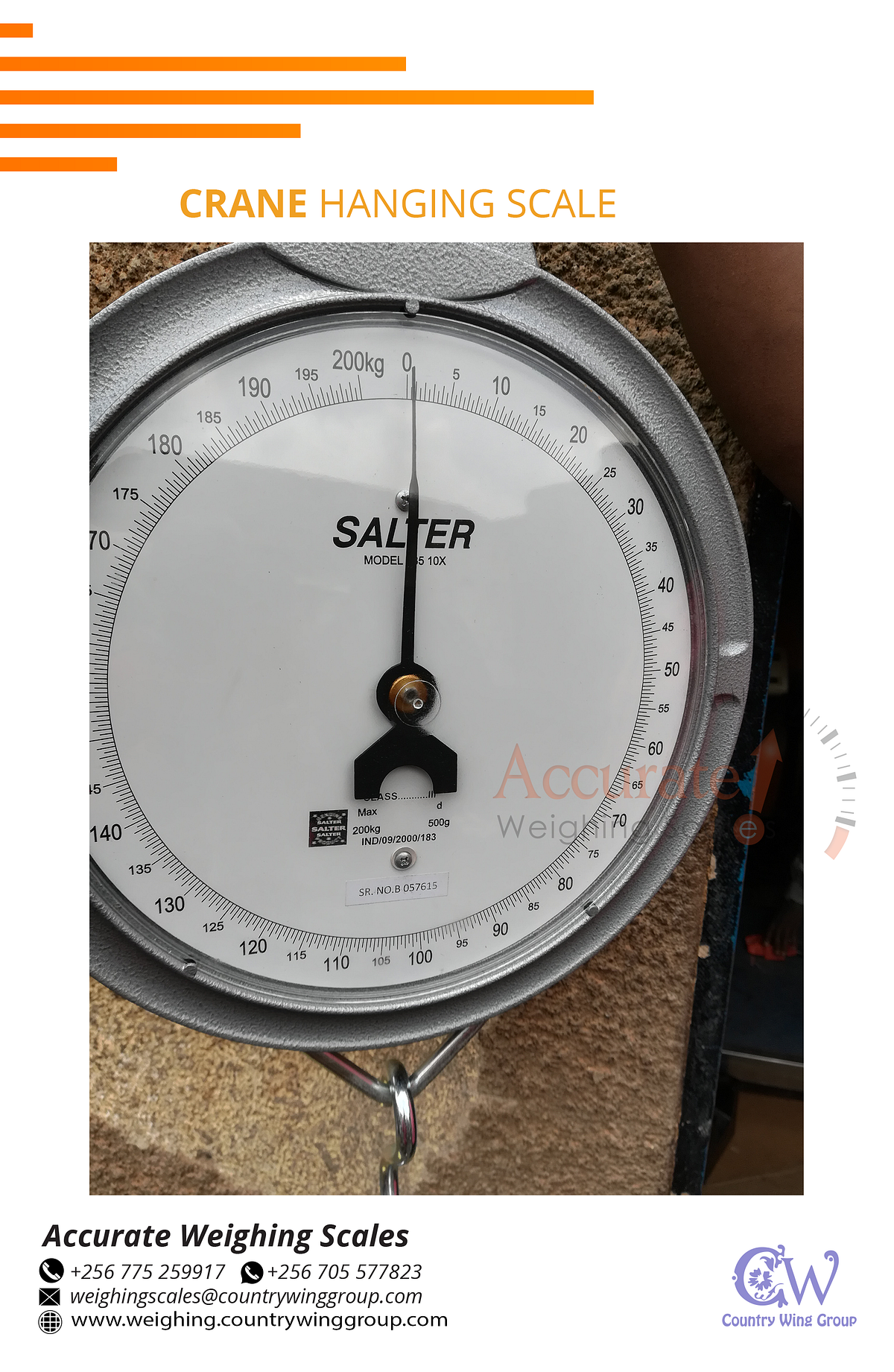 Dial mechanical salter of Model 235/10s clocklike scales ...
