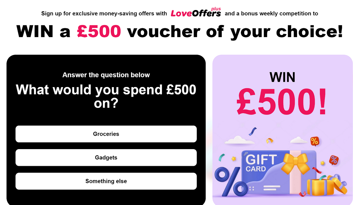 GET YOUR £500 VOUCHER 0F YOUR CHOICE! | by Abatna | Medium