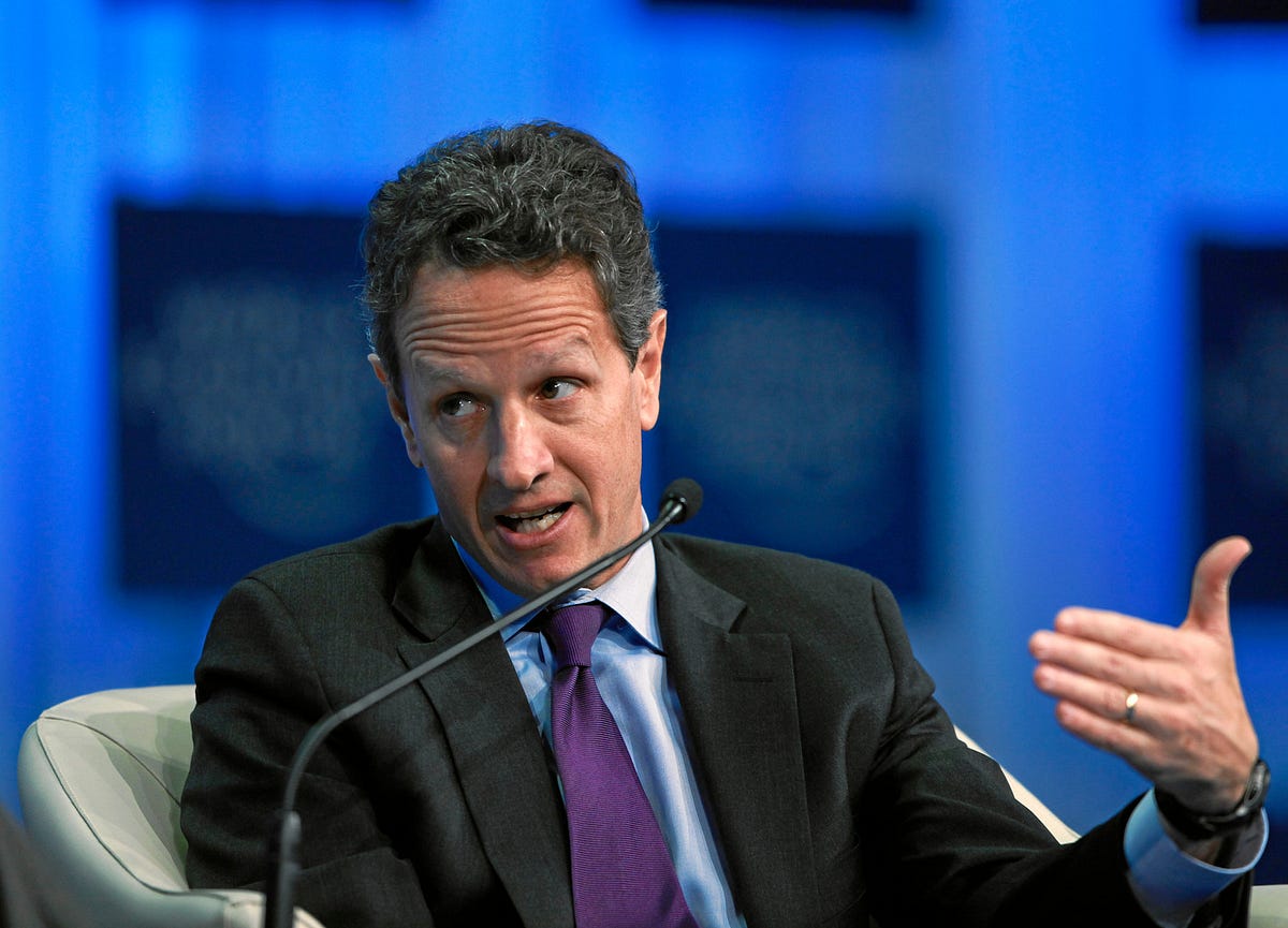 Tim Geithner, unreliable narrator | by felix salmon | Medium