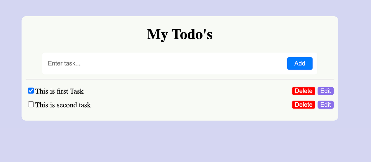 Getting Started with ReactJS | Building a ToDo ListApp | by Kunal Shivhare | Mar, 2024 | Medium