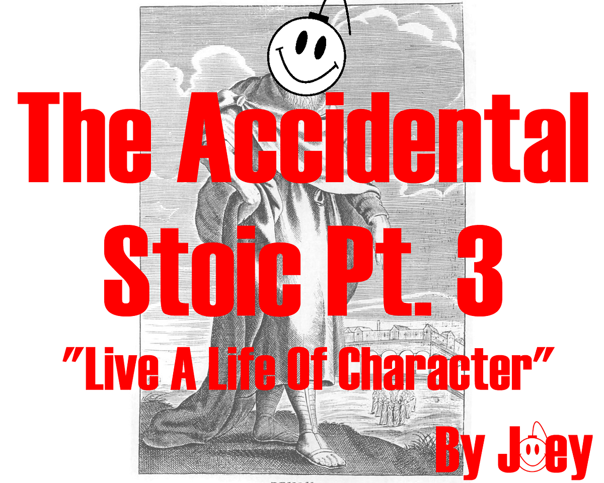 The Accidental Stoic Pt. 3 — Live A Life Of Character | by Joey ...