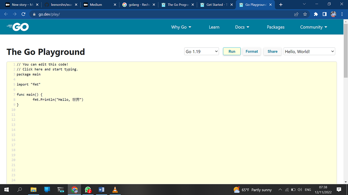 The basic of Golang. In this first article of the serie… | by Shukuru Victor | Medium
