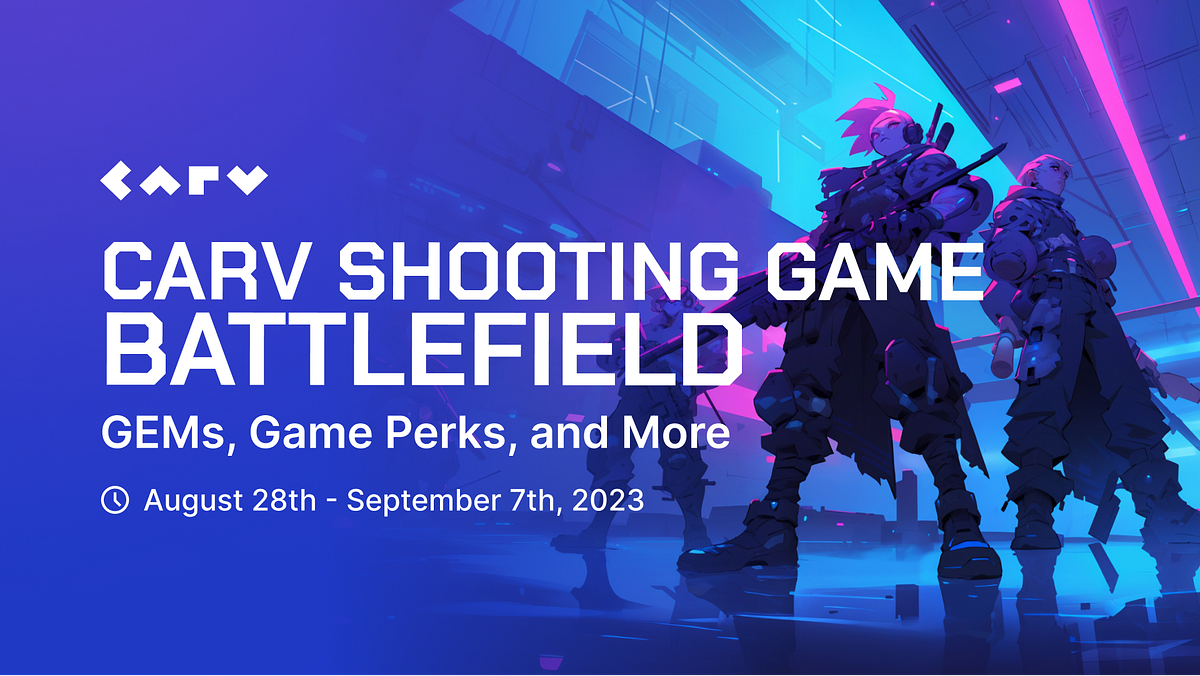 Unleash the Action: Shooting Game Battlefield | by CARV | Aug, 2023 | Medium