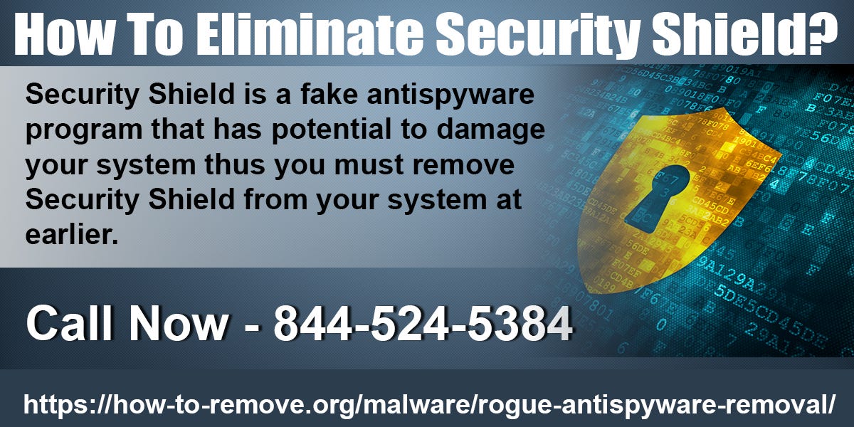 How to eliminate Security Shield? | by Anthony Dutton | Medium