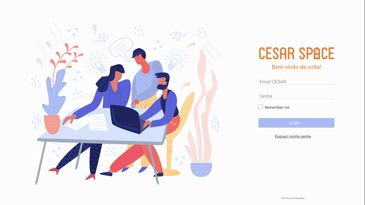 Cesar Space (Sistema de Reserva de Sala) | by Letícia M. Santos | Experiência do Usuário na ...