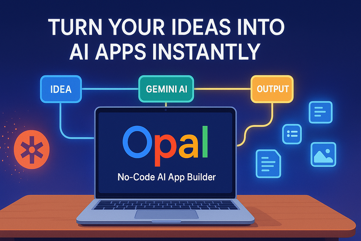 Don’t Use Zapier Anymore! Google Just Dropped Opal — The No-Code AI App Builder | by Anand | Sep ...