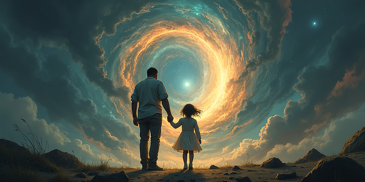 The Blue Marble. A man rises to greet the sun, only to… | by Andrew J ...