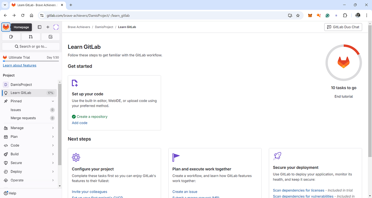 How to Set Up A CI/CD Pipeline Using GitLab | by Oyewale Damilare | Sep ...