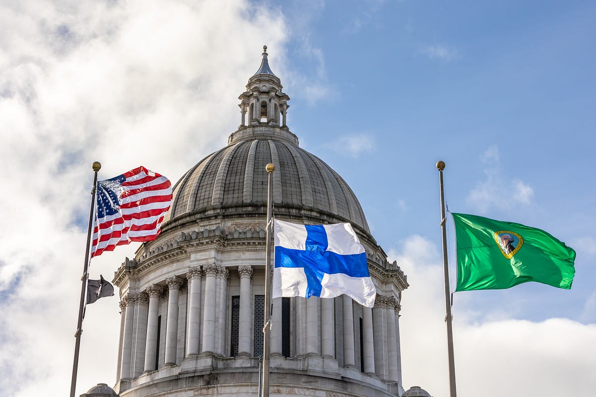 Finnish President Sauli Niinistö pays historic visit to Washington ...