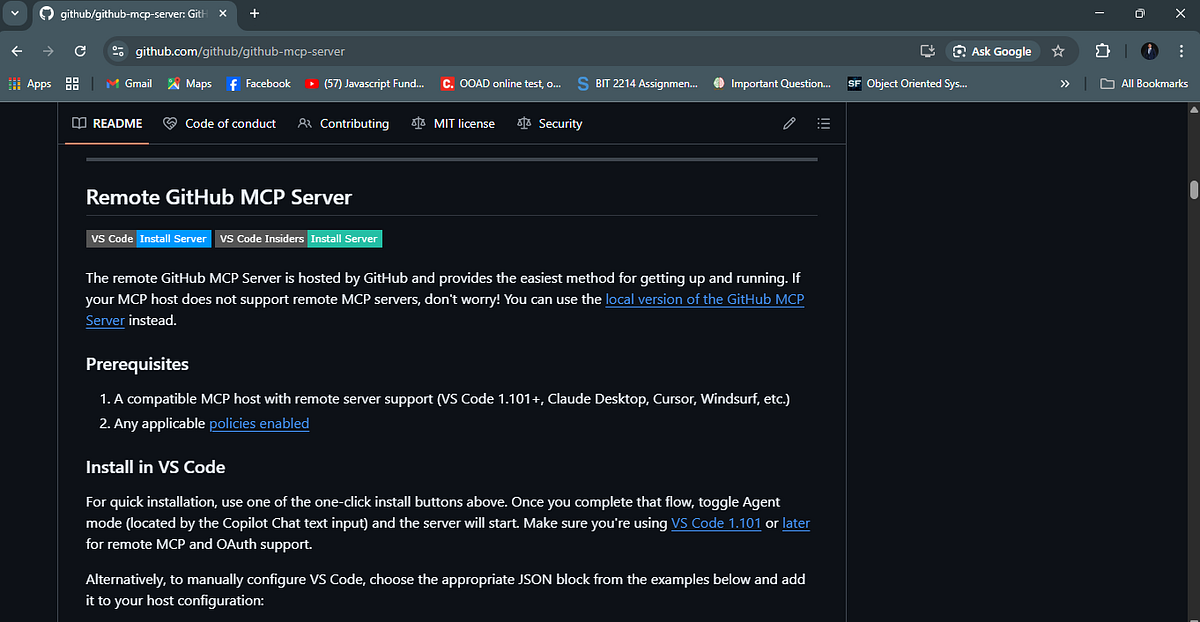 How to Connect GitHub’s Remote MCP Server in VS Code — A Practical Step ...
