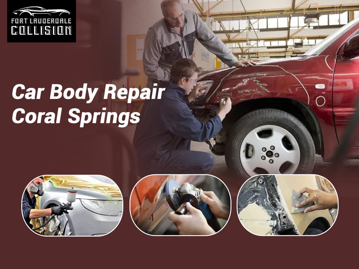 The Role of Paintless Dent Repair in Car Body Restoration | by Fort ...