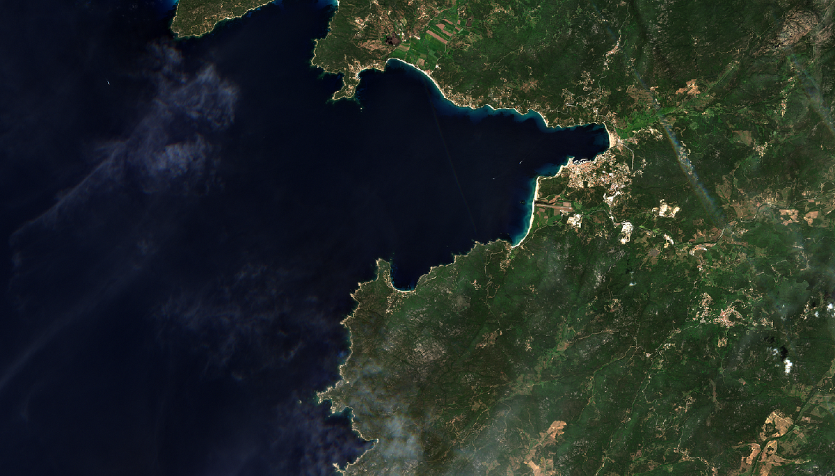 Free Near Real-time 10-meter Resolution Satellite Imagery with 5 Lines ...