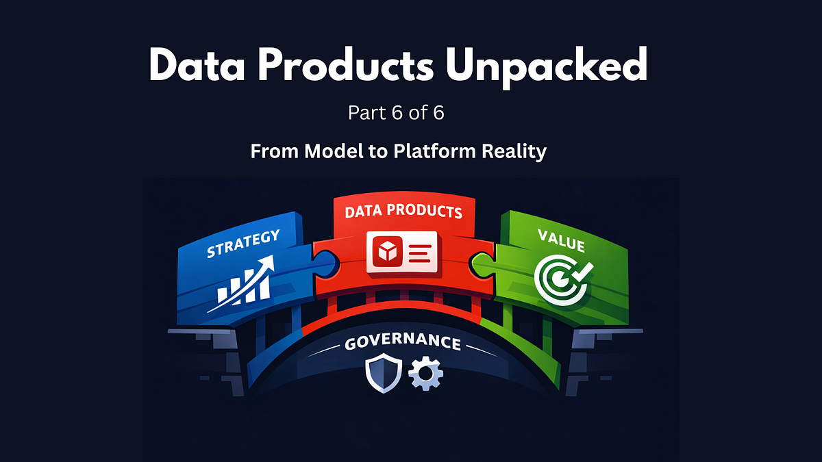 Data Products Unpacked (Part 6 of 6) - Operating Data Products at Scale ...
