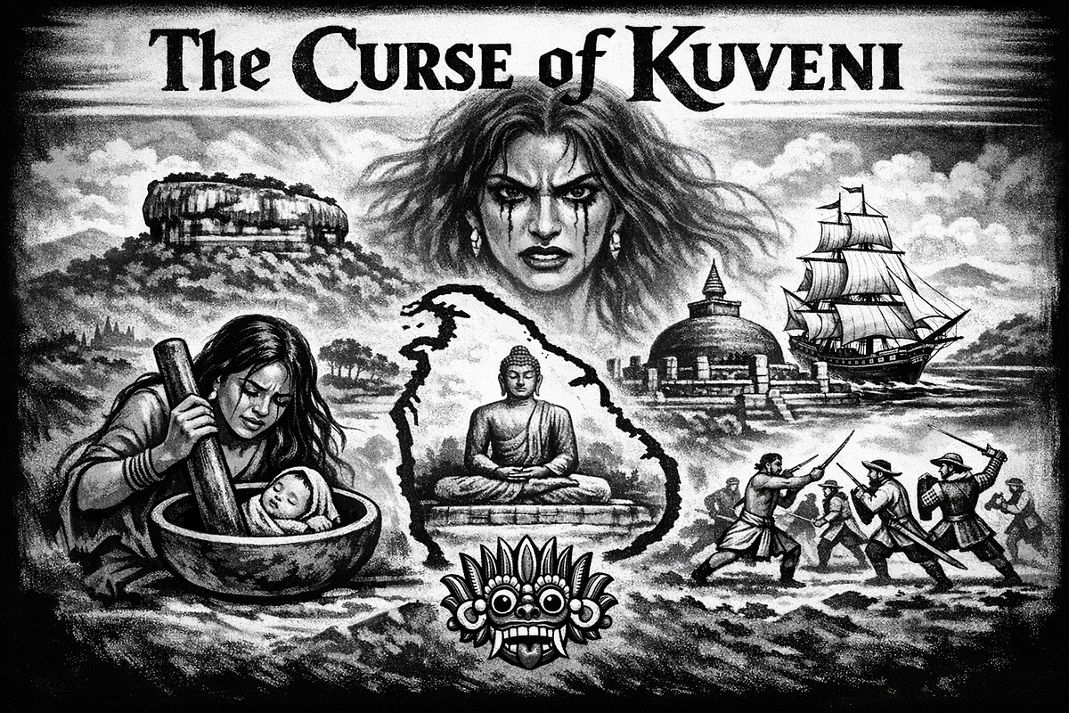 The Curse of Kuveni. An epic poem from 1920 tracing the… | by ...