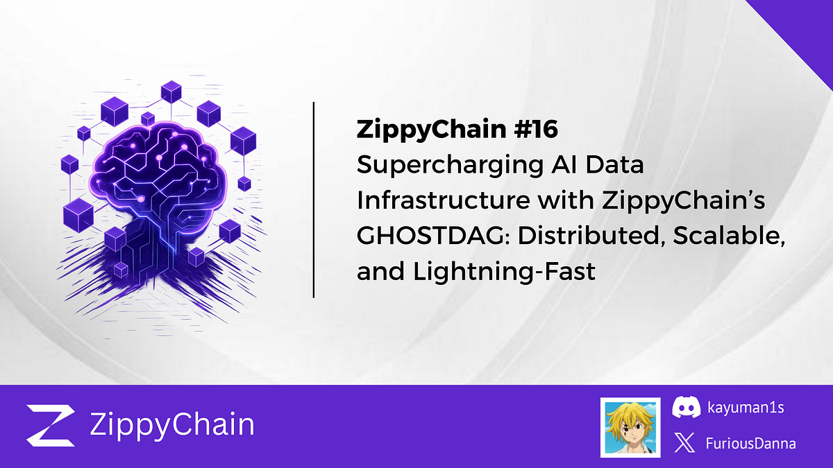 Supercharging AI Data Infrastructure with ZippyChain’s GHOSTDAG: Distributed, Scalable, and ...