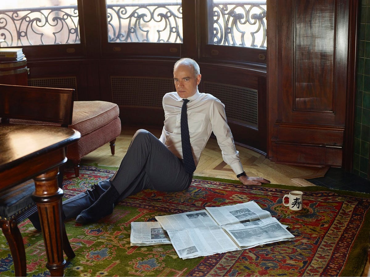 New York Times executive editor, Joseph Khan, suddenly becomes model ...